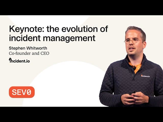The Incident Maturity Model | Blog | incident.io