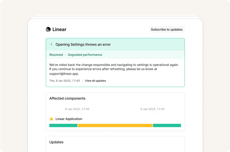 Startups | incident.io