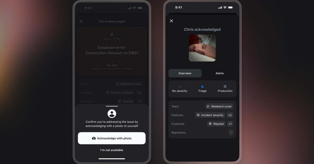 Introducing: Smile to acknowledge | Blog | incident.io