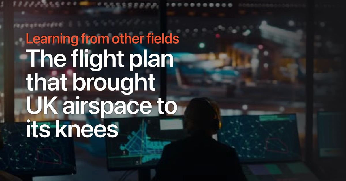 The flight plan that brought UK airspace to its knees | incident.io
