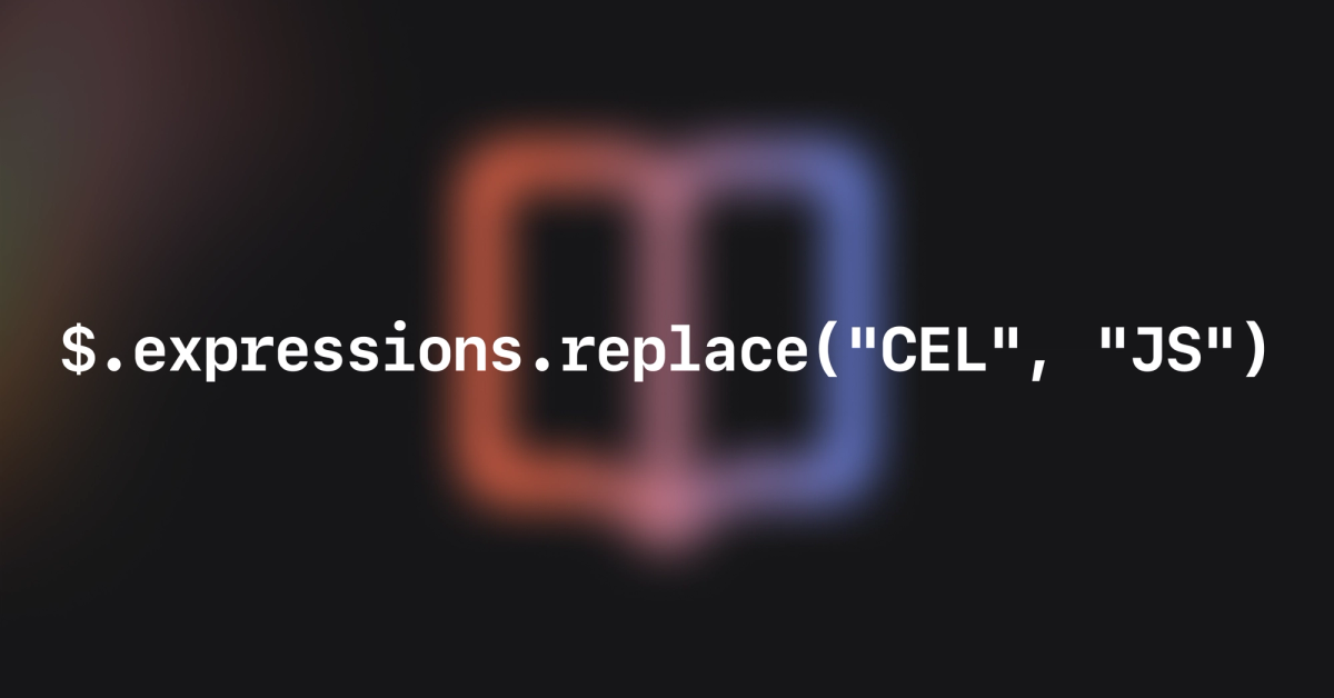 Why we chose JavaScript over CEL | Blog | incident.io